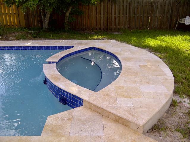 Travertine Pool & Patio Pavers Gallery