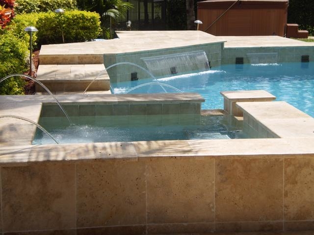 Travertine Pool & Patio Pavers Gallery