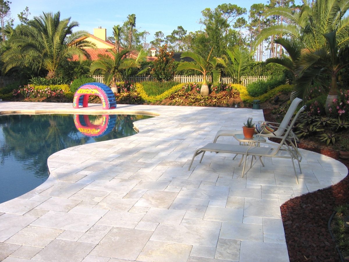 Travertine Pool & Patio Pavers Gallery | Cliffs Pools